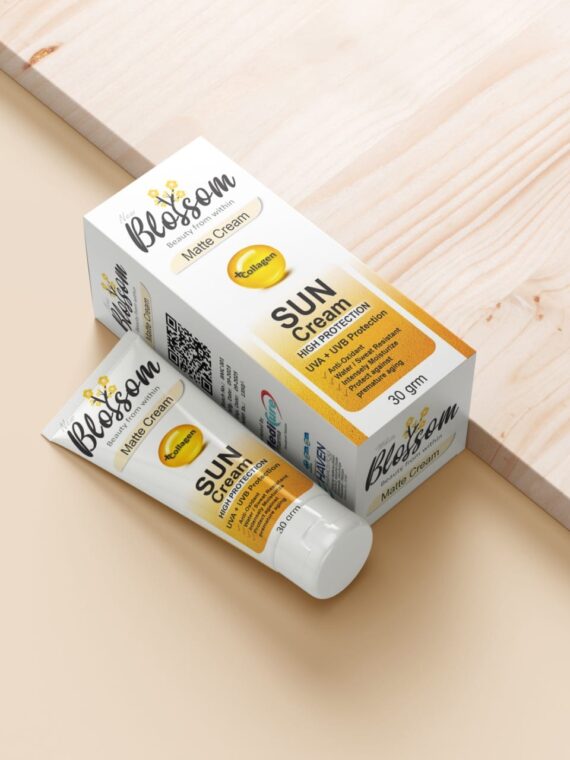 Blossom Matte Sun Cream – Medicure Pharma